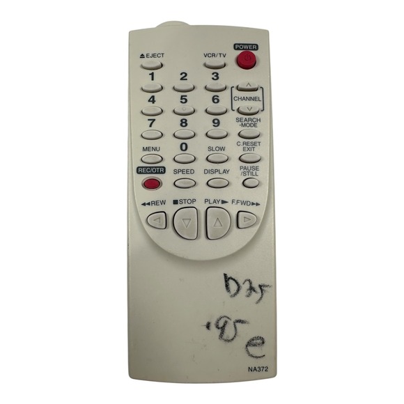 Other | Emerson Funai Na372 Remote Control Universal Tv Dvd Vcr ...